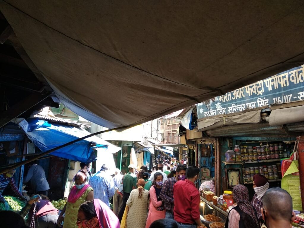 Chirag tale andhera in vegetable market Shimla